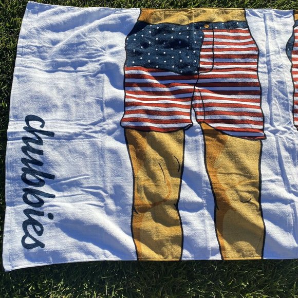 chubbies | Bath | Chubbies Beach Towel 66 X 34 Usa New | Poshmark